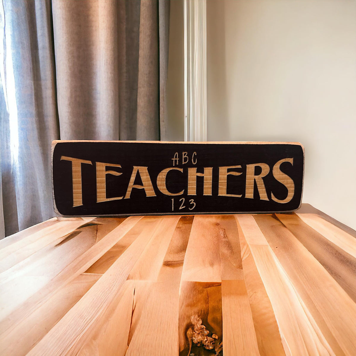 Teachers Block Sign – Ladybug Boutique and Gift Shop