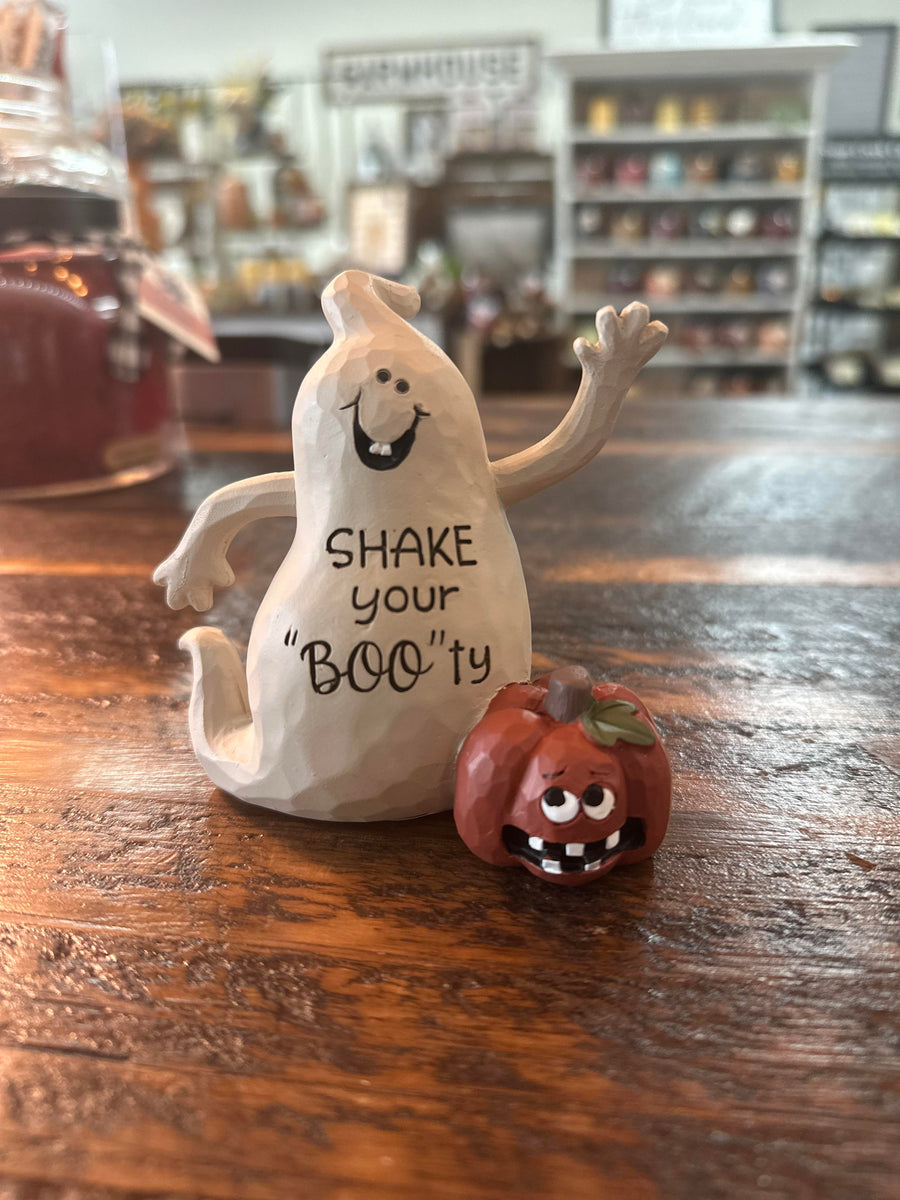 Shake Your "BOO" ty Ghost Figurine – Ladybug Boutique and Gift Shop
